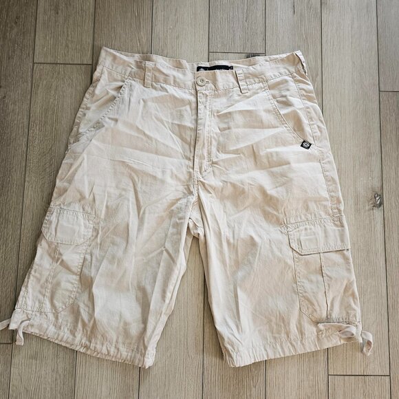 Akademiks | Shorts | Akademiks Mens Khaki Cargo Shorts Size 38 Like New ...